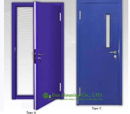 China Residential 60 minutes Steel Fire Retardant Door For Commercial Building supplier