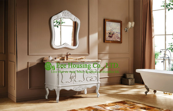 China bathroom cabinet best selling product import home depot wood antique waterproof bathroom cabinet supplier